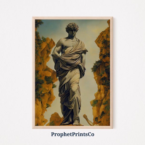 Greek Statue Poster - Etsy