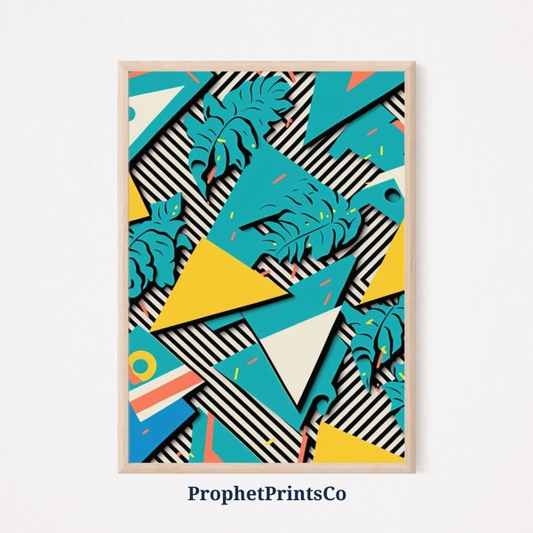 80s Fashion Poster - Etsy