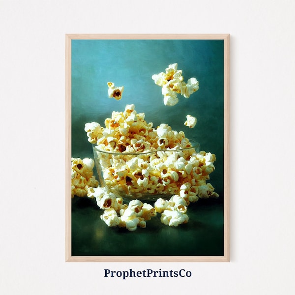 Popcorn Painting Art - Etsy