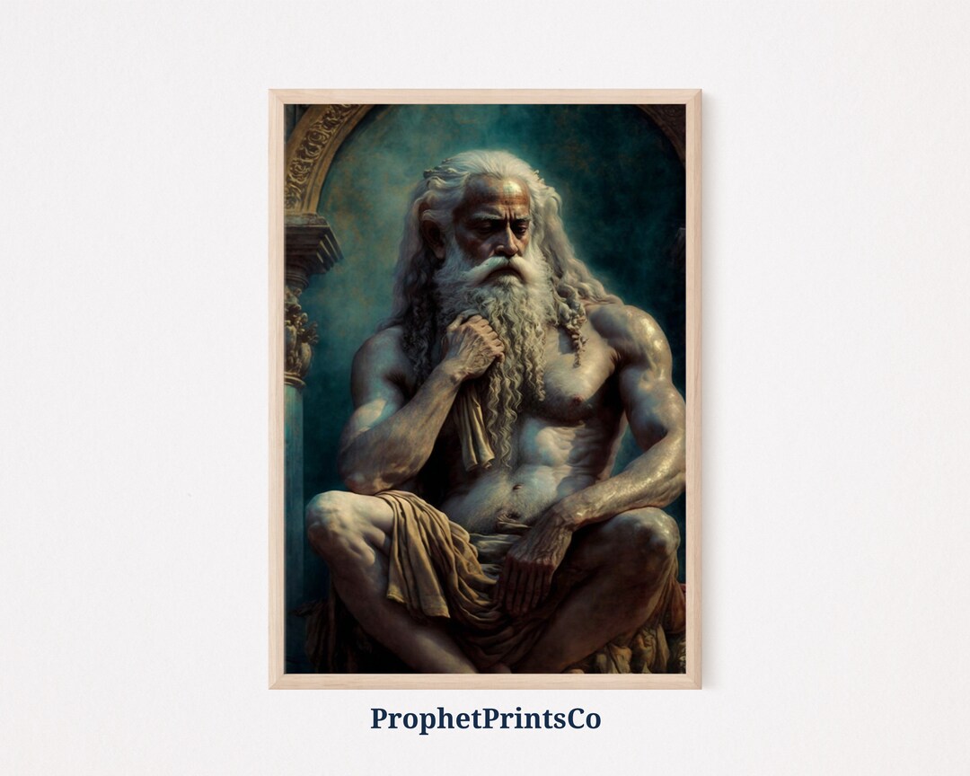 Lord Brahma Poster Print | Hindu God Wall Art | Lord Brahma Gift ...