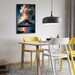 Volcano Painting Poster Print | Vintage Hawaiian Wall Art | Lava Lover ...
