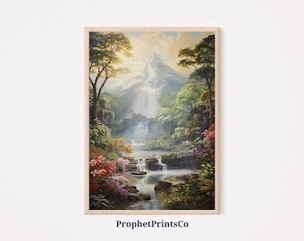 The Garden of Eden Digital Download, Printable Wall Art, Wall Decor ...