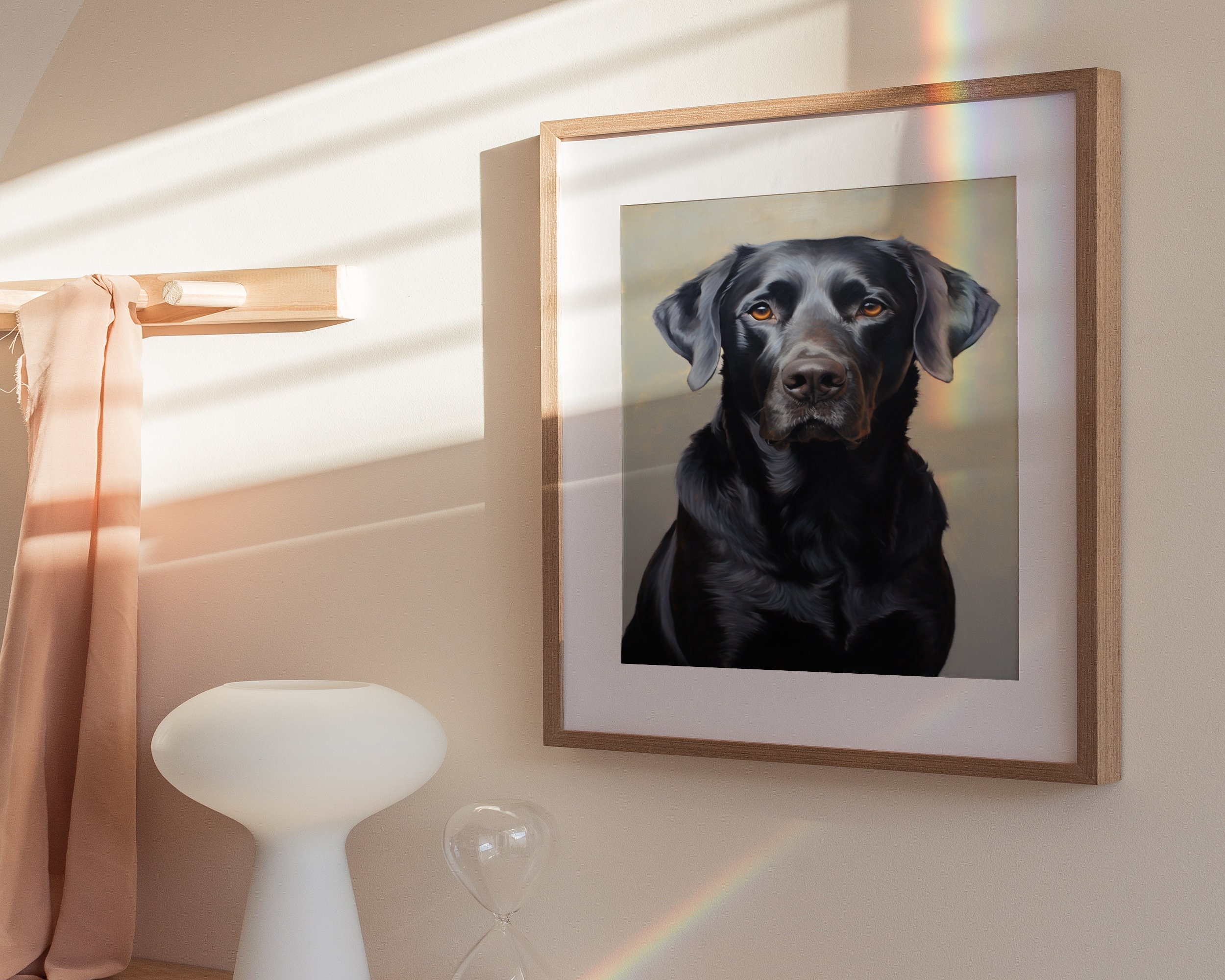 Cute Labrador Art | Black Lab Printable | Puppy Nursery Art | Dog Lover ...
