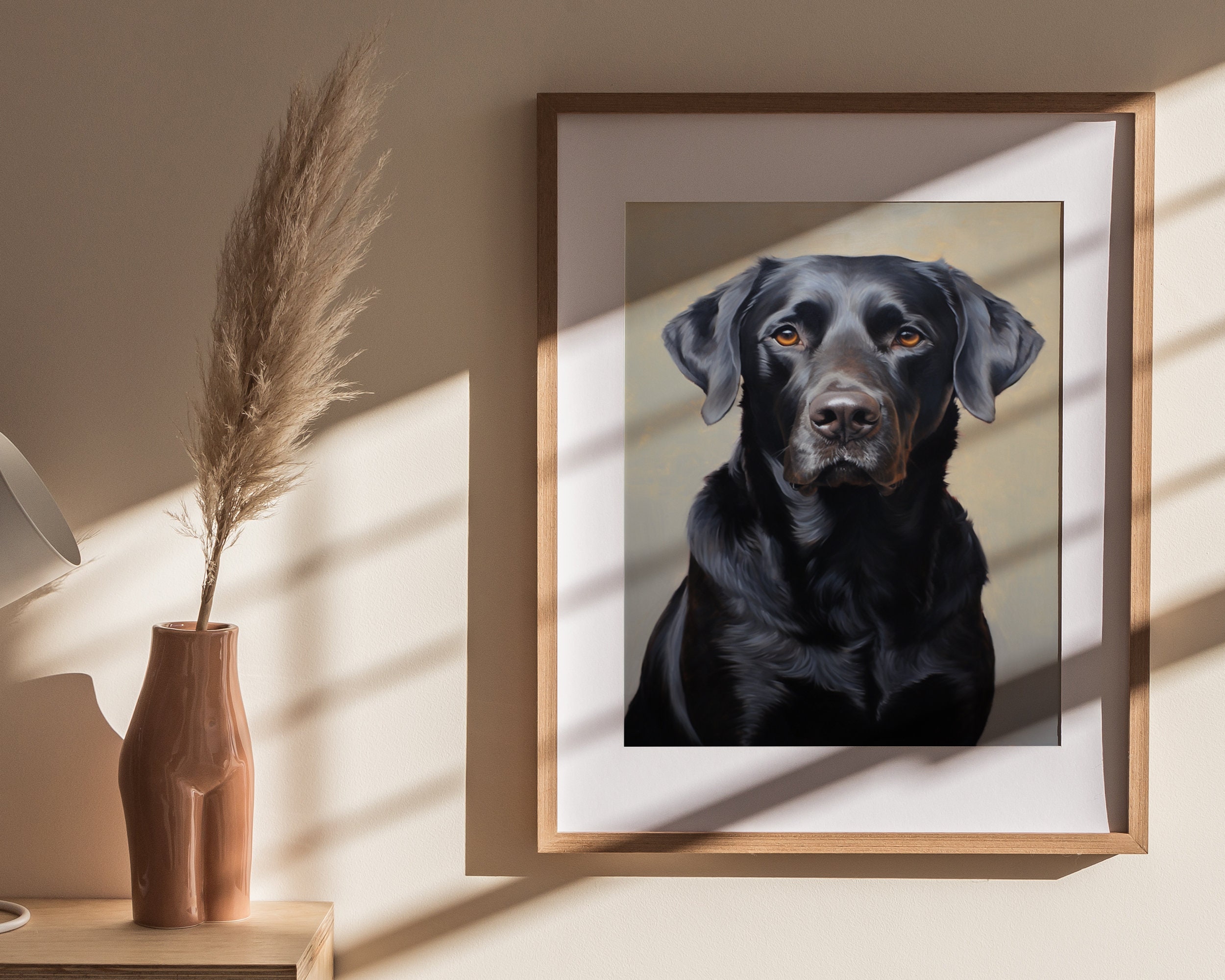 Cute Labrador Art | Black Lab Printable | Puppy Nursery Art | Dog Lover ...