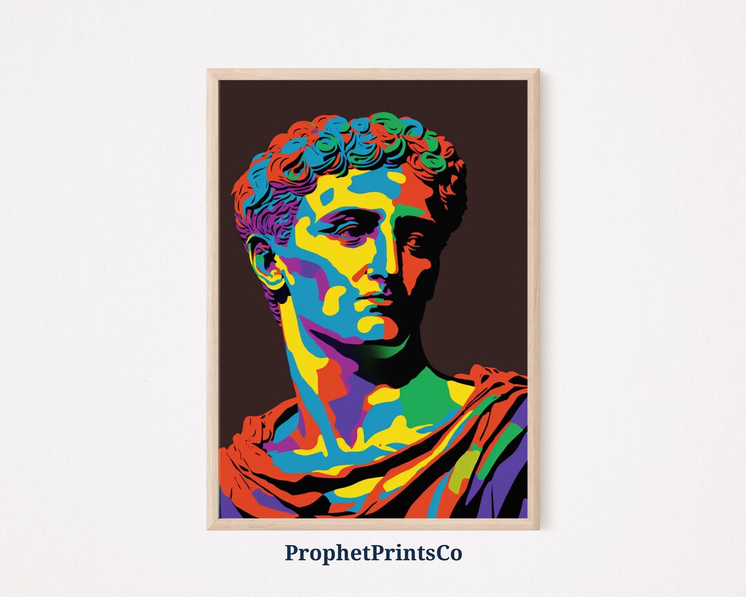 Julius Caesar Poster Print | Ancient Rome Wall Art | Inspired by ...