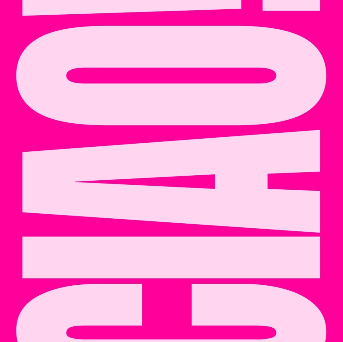 Ciao Quote Type Art | Bauhaus Poster | Ciao Print | Pink Aesthetic ...