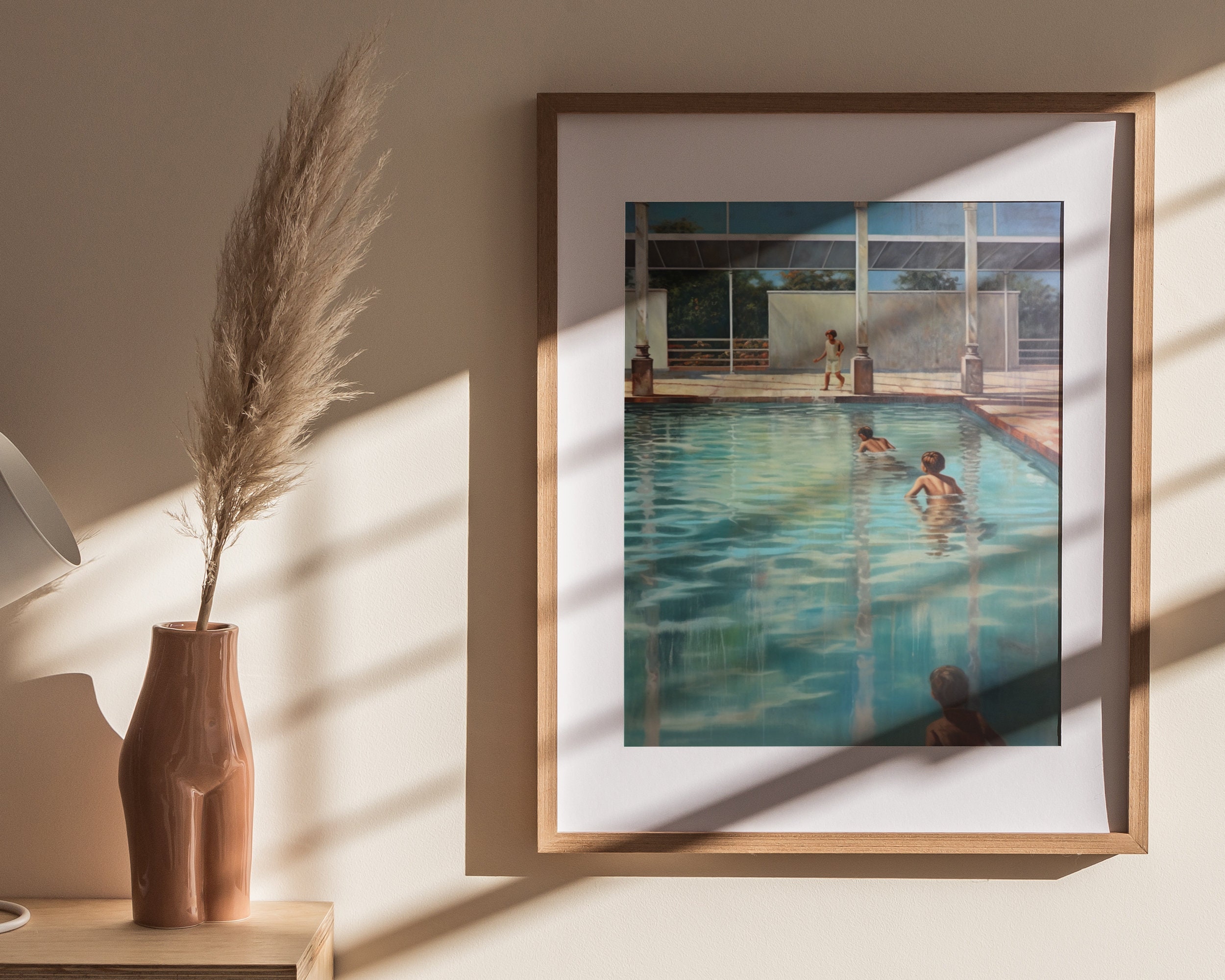 Vintage Swimming Print | Swimming Wall Art | Gift for Swimmer | Cute ...