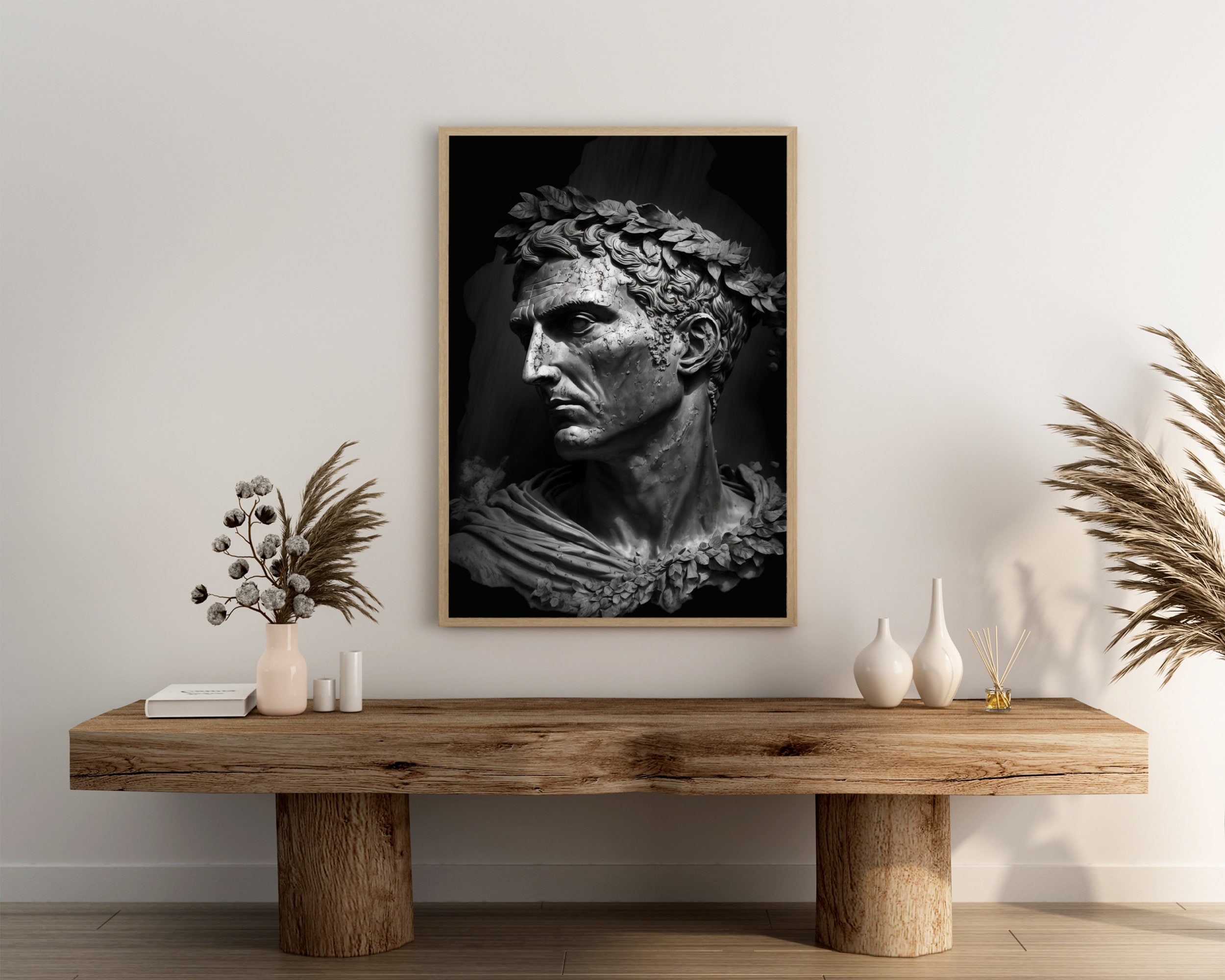 Julius Caesar Poster Print / Arte de la pared del emperador romano ...