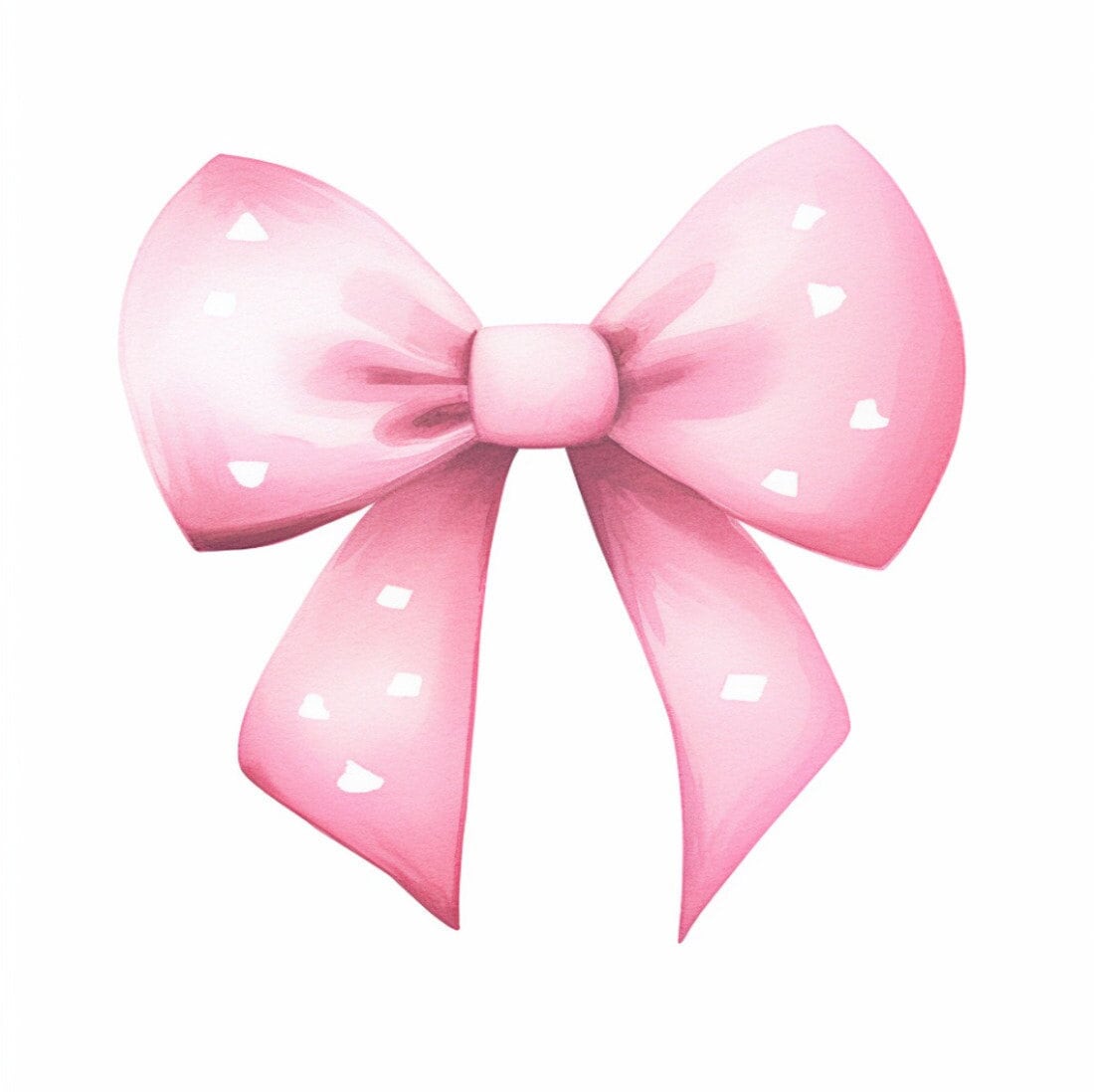 Pink Preppy Bow Print Aesthetic Watercolor Wall Art Match Box Art ...