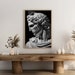 Monochrome Alexander the Great Poster Print | Ancient Greek Wall Art ...