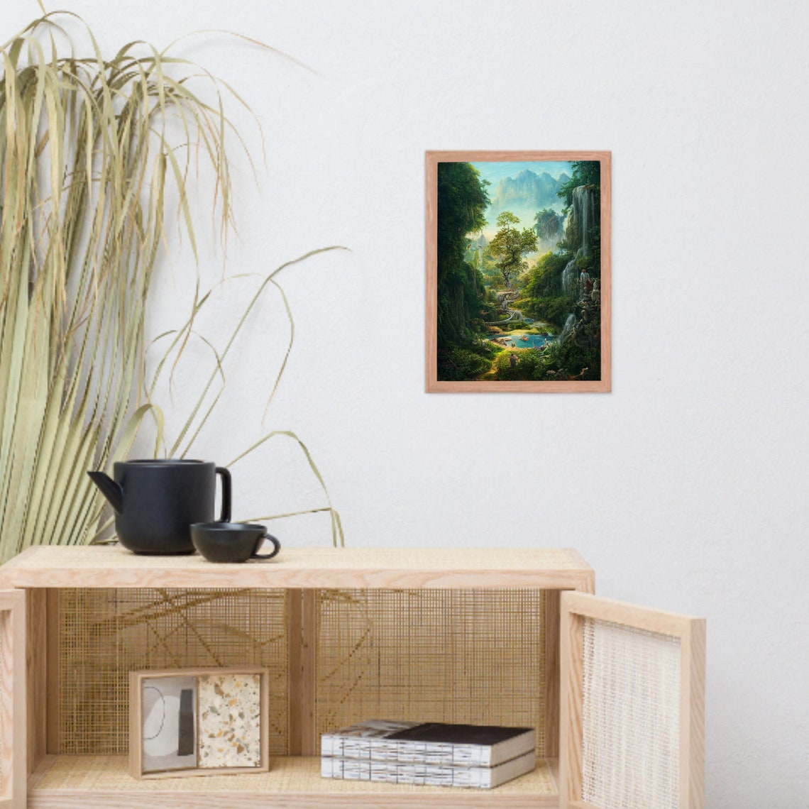 DIGITIAL DOWNLOAD Garden of Eden Poster Print | Christian Wall Art ...