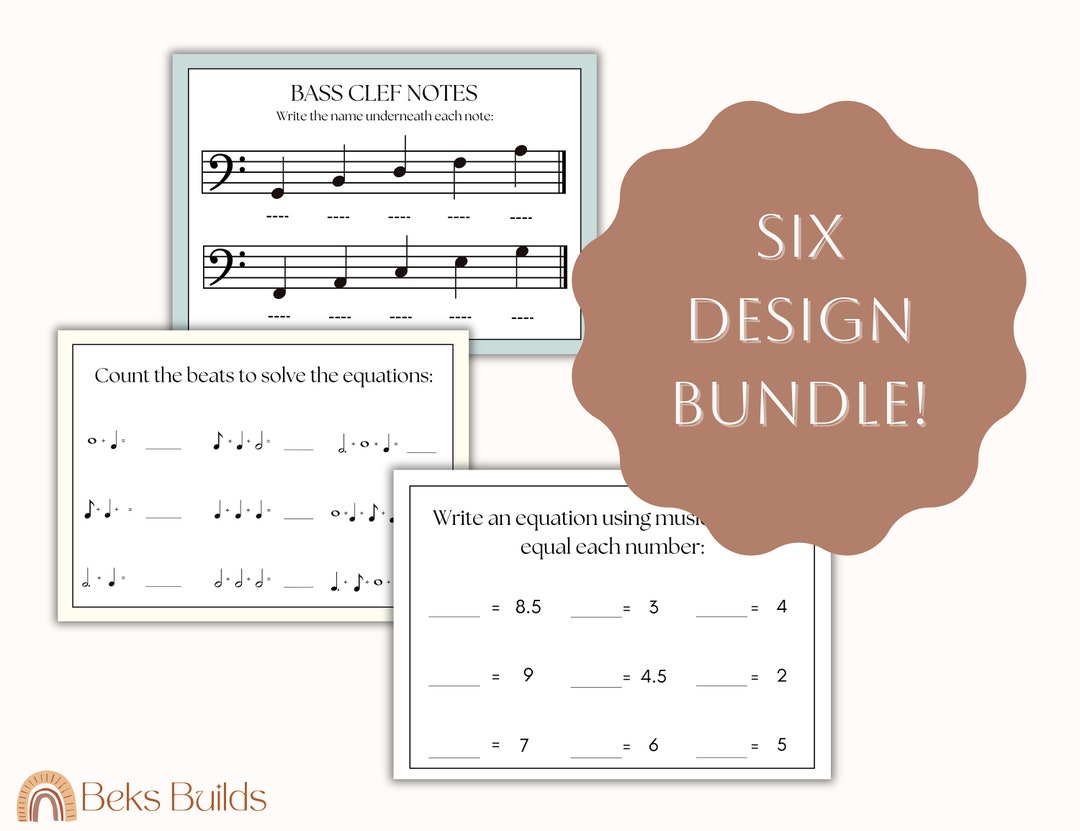 Music Theory Bundle, Music Theory Games, Orchestra, Fun Theory Sheets ...
