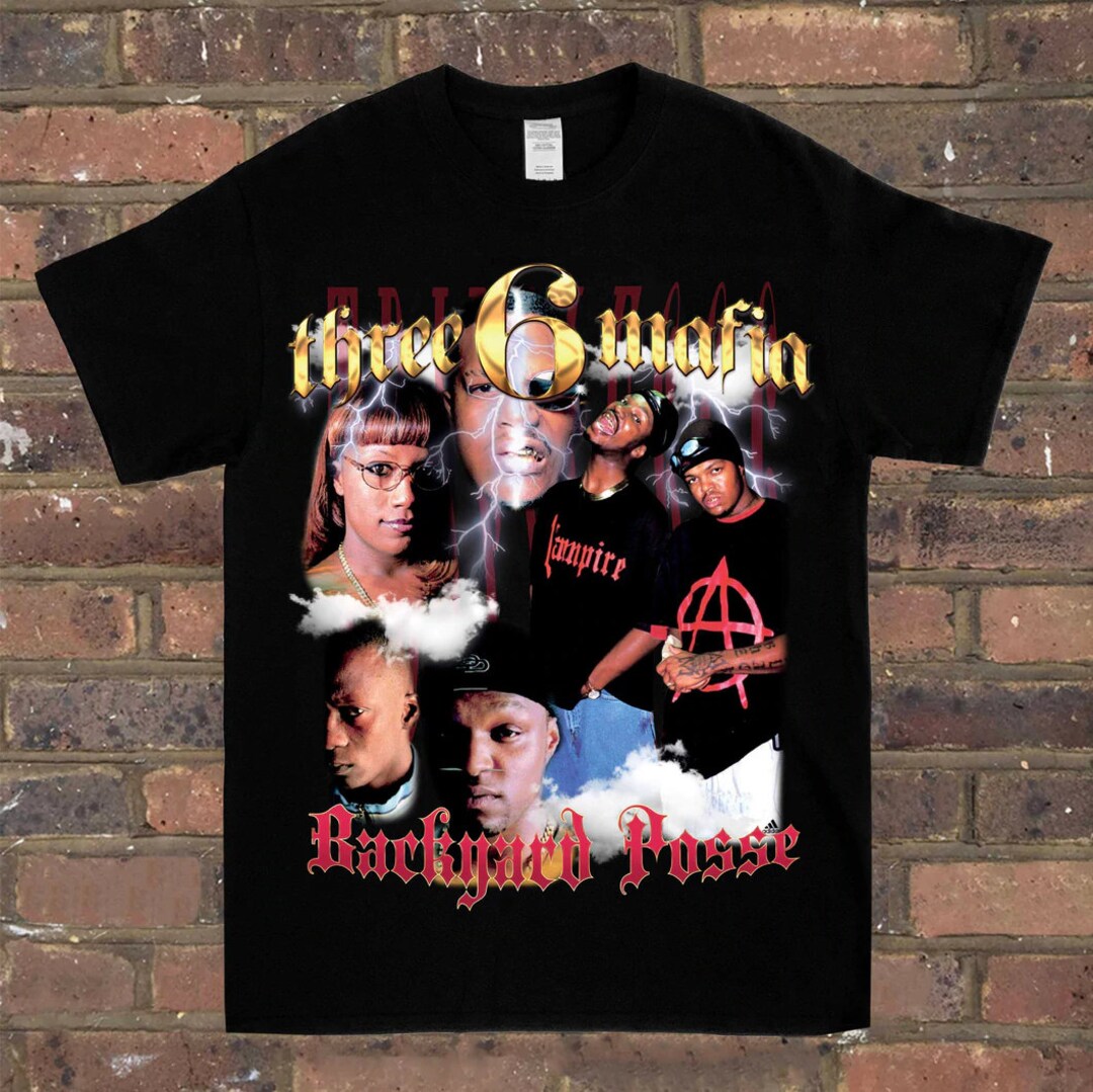 Three 6 Mafia Vintage Shirt, Three 6 Mafia Shirt, Three 6 Mafia Live by ...