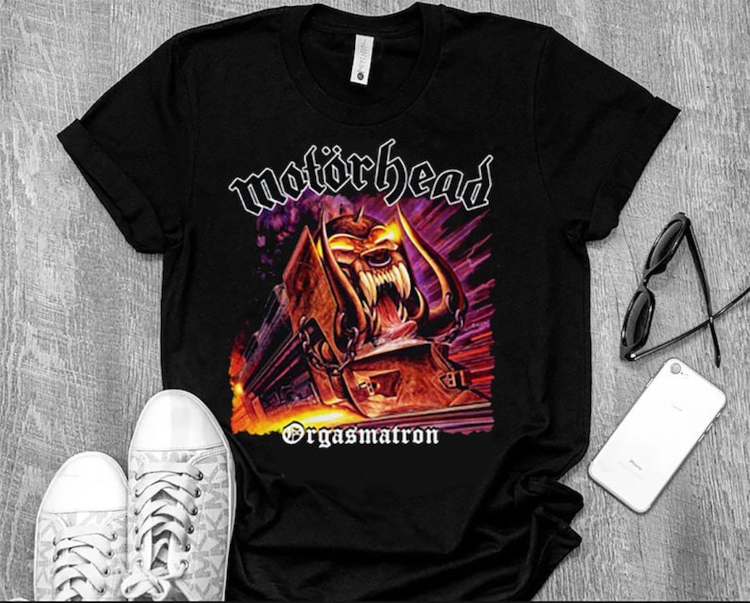 Motorhead Orgasmatron T Shirt, Motorhead Shirt, Motorhead Vintage Shirt, Motorhead Tour Shirt ...