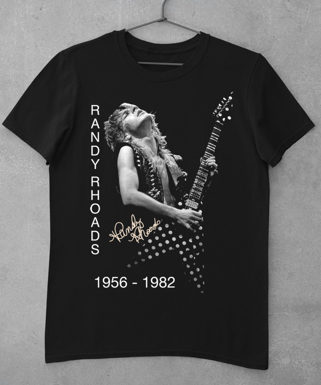 Signature Vintage Randy Rhoads Shirt, Randy Rhoads Shirt, Randy Rhoads ...