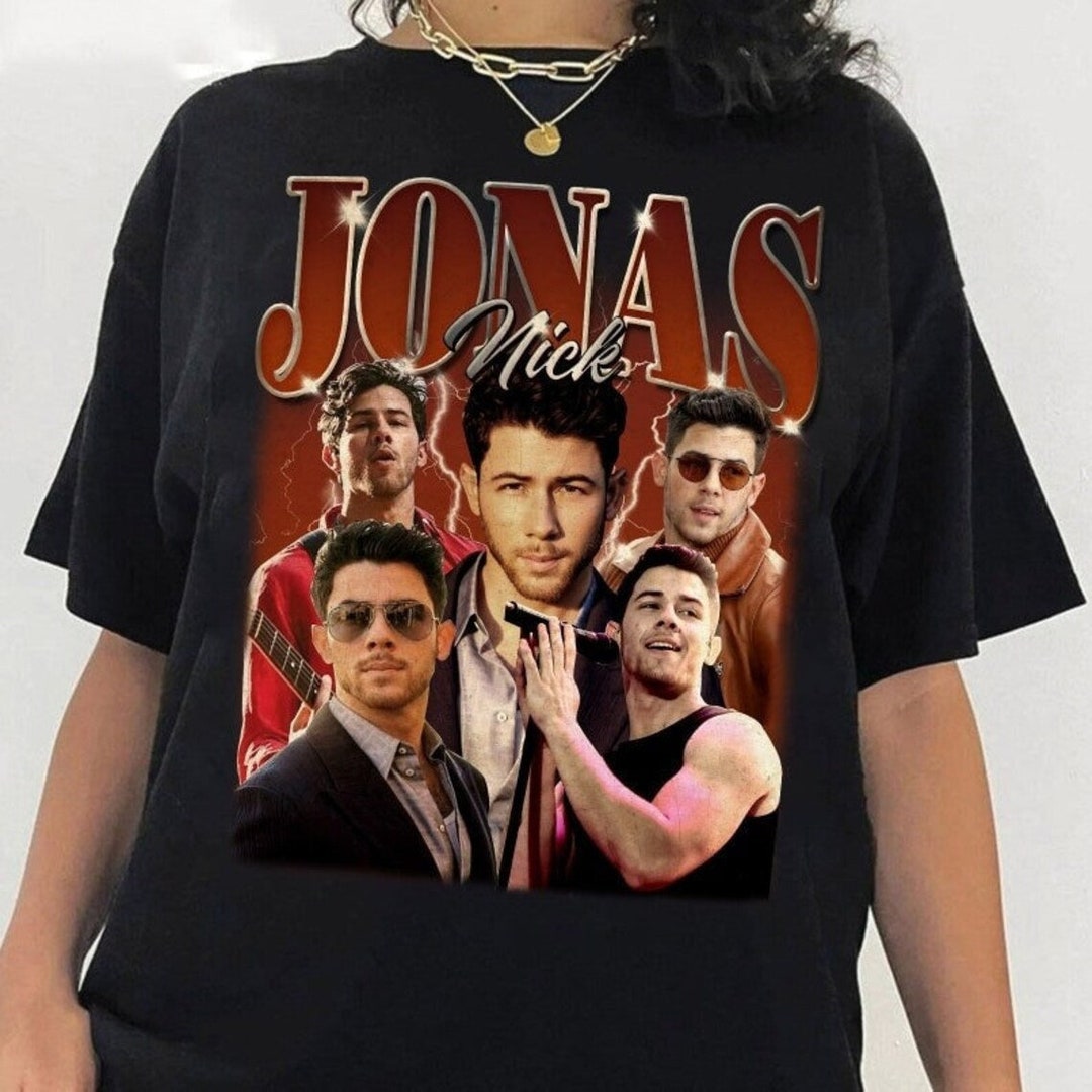 Nick Jonas Shirt, Nick Jonas Retro Vintage Shirt, Nick Jonas Tank Top ...