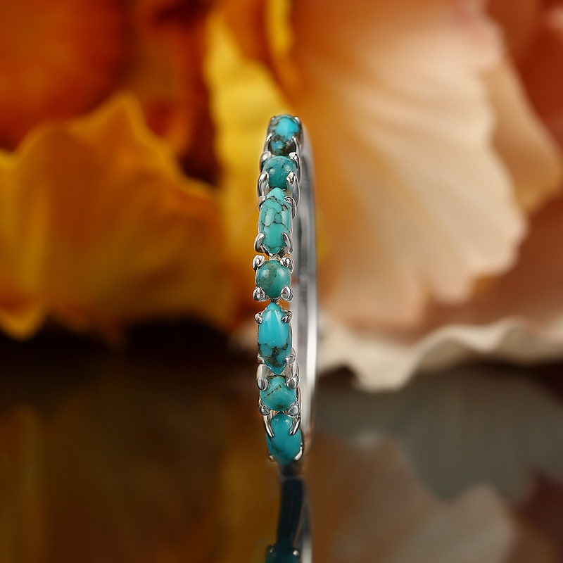 Ring Half Turquoise - Etsy