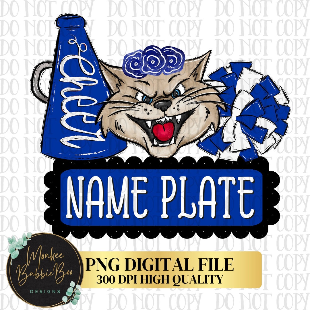 Game Day PNG, Cute Cheerleader PNG, Wildcats Cheerleader PNG, Shirt ...
