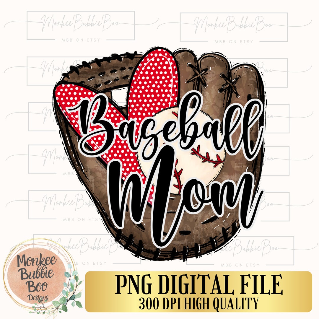 Baseball Mom Png, Game Day PNG, Cute Baseball PNG, Baseball PNG ...