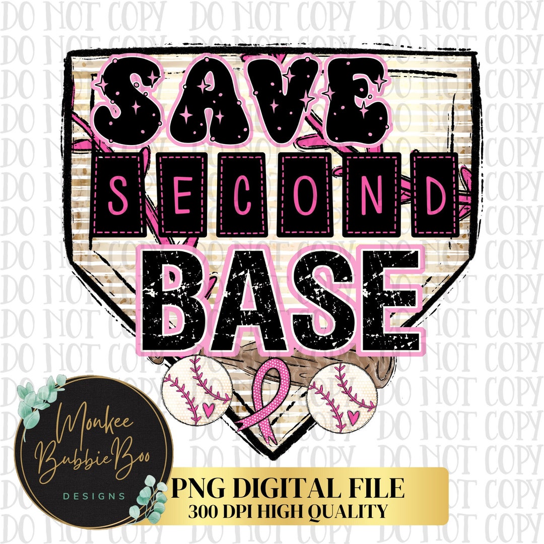 Save Second Base PNG, Cancer Awareness Png, Pink Out Cancer Awareness ...
