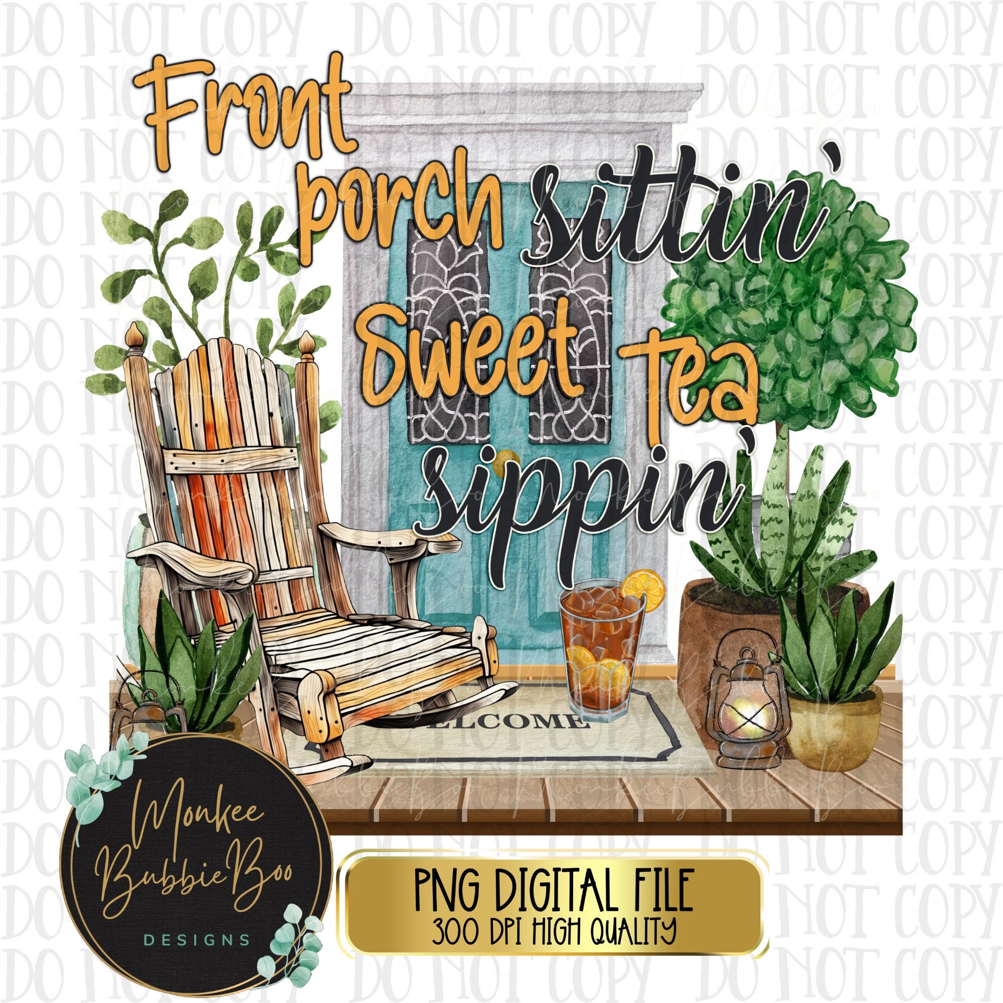 Southern Summer Png, Sweet Tea Png, Southern Sublimation, Summer Png ...