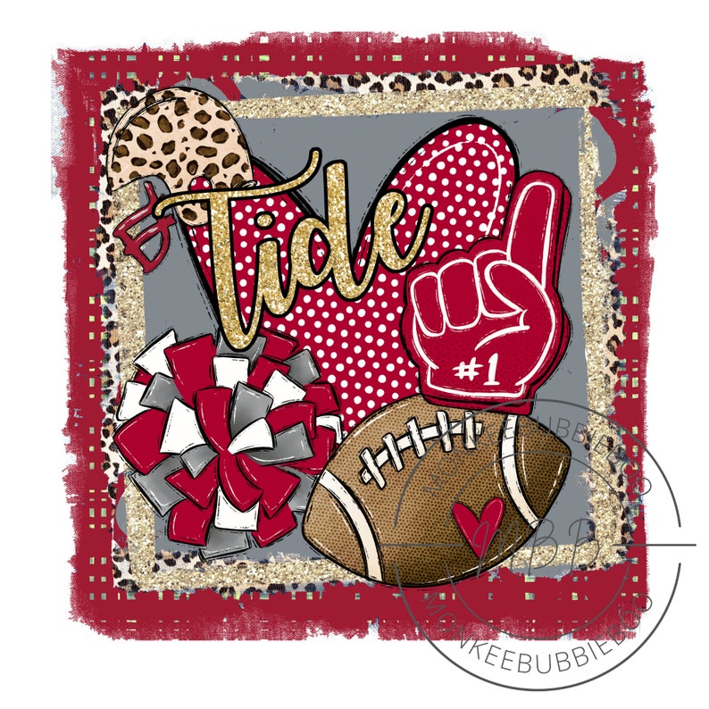 Game Day PNG Cute Football PNG Tide Football PNG Football - Etsy
