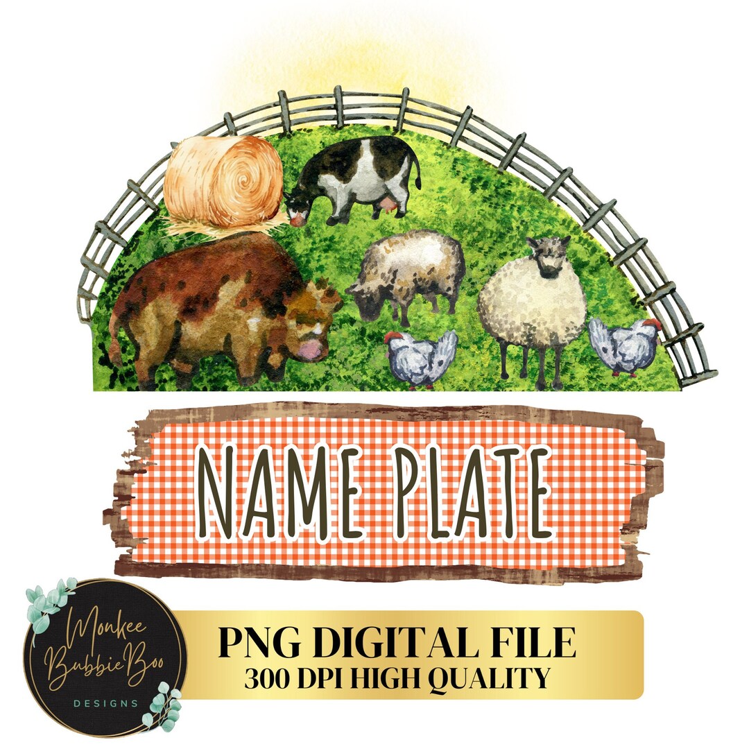 Farm Name Plate Png, Boy Sublimation, Tractor Png, Country, Little Boy ...