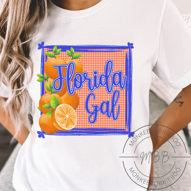 Florida Gal PNG Cute Florida PNG Florida Sublimation Design - Etsy