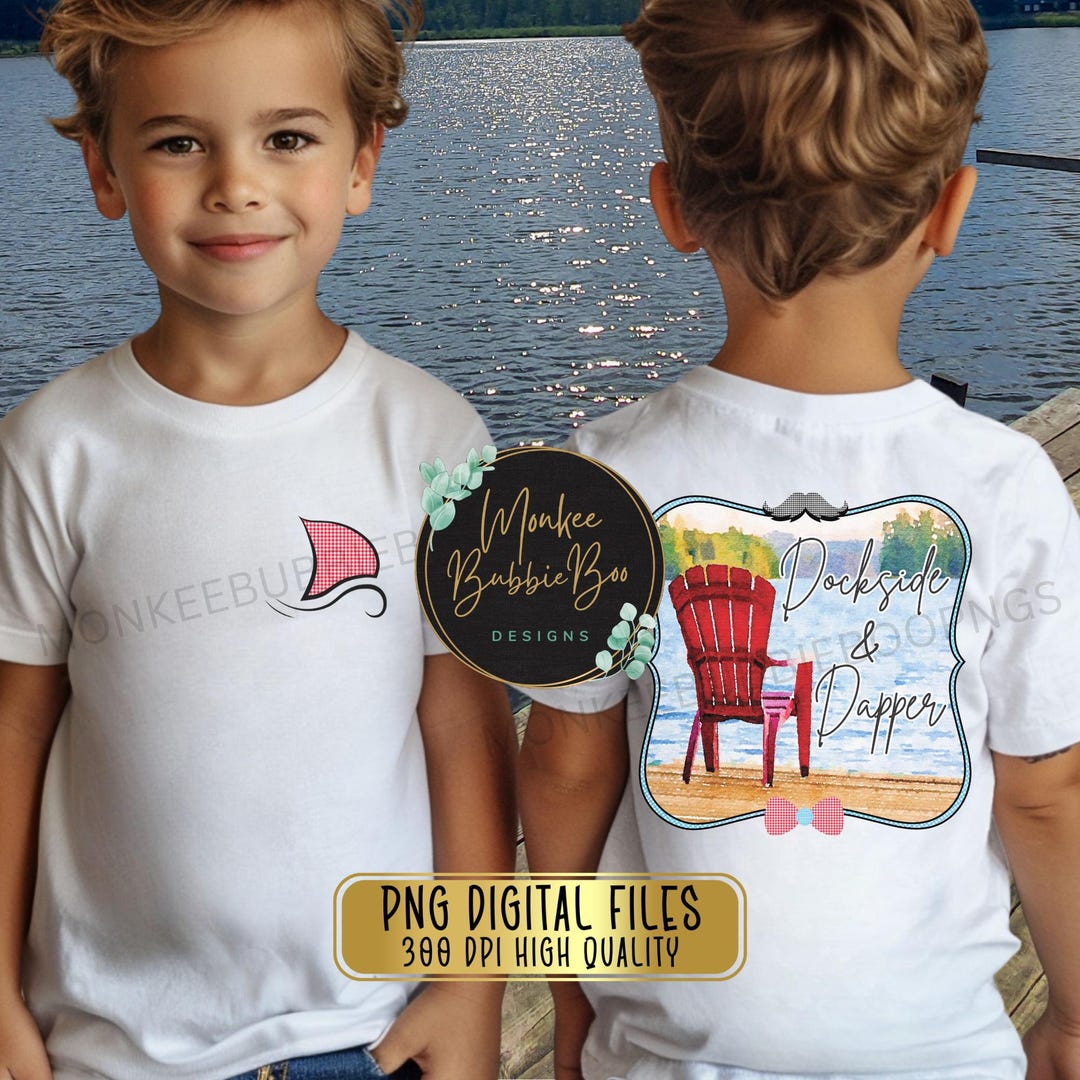 Dockside & Dapper Png, Lake Png, Coastal Png, Boy Png, Boy Sublimation ...
