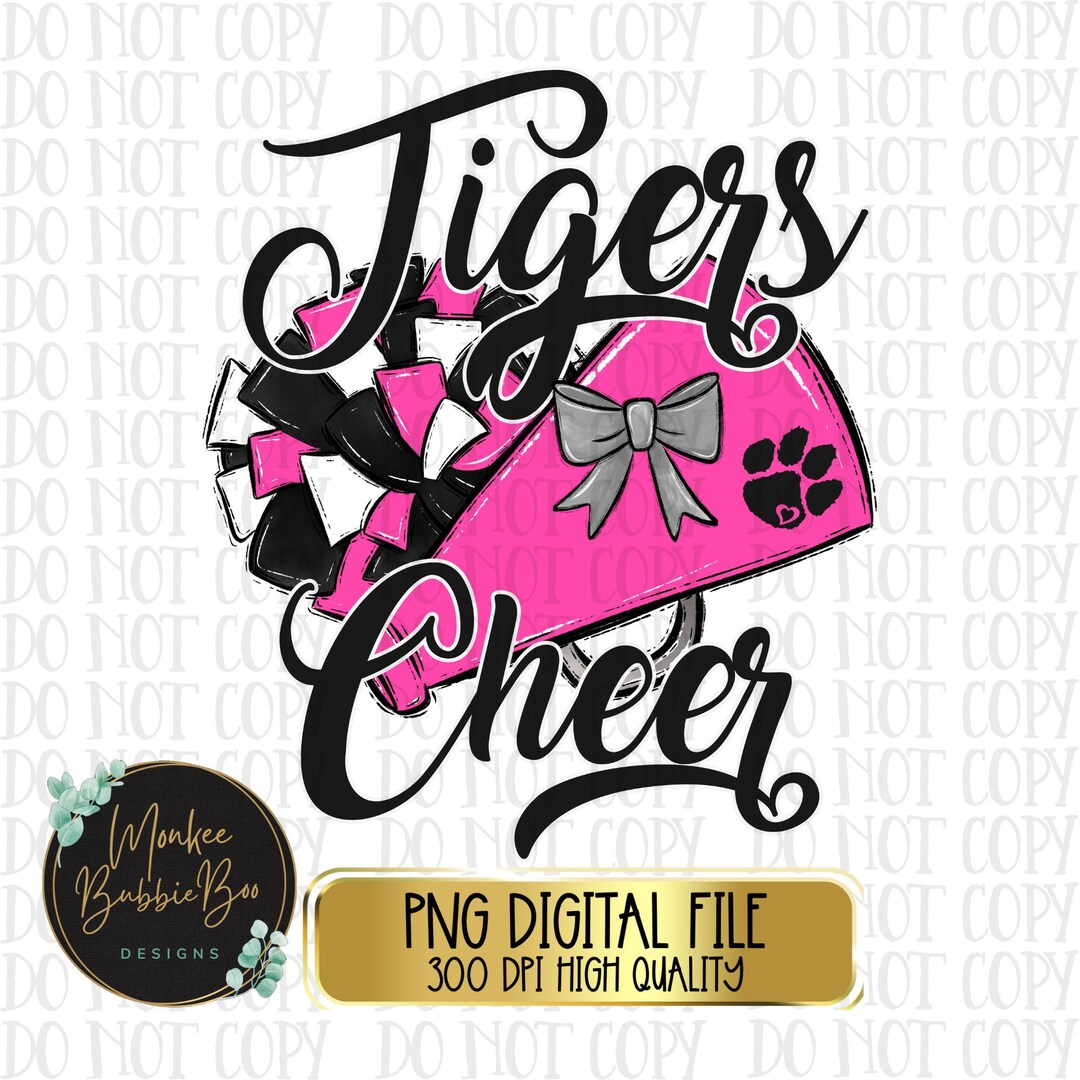 Tigers Cheer PNG, Tigers PNG, Game Day PNG, Tigers Cheer, Tigers ...