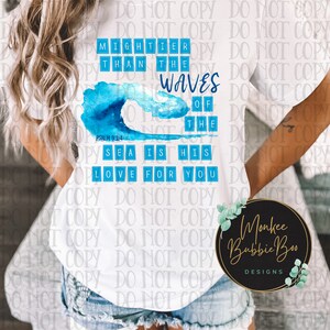 Christian Png, Christian Shirt Design Png, Beach, Waves, Christian ...