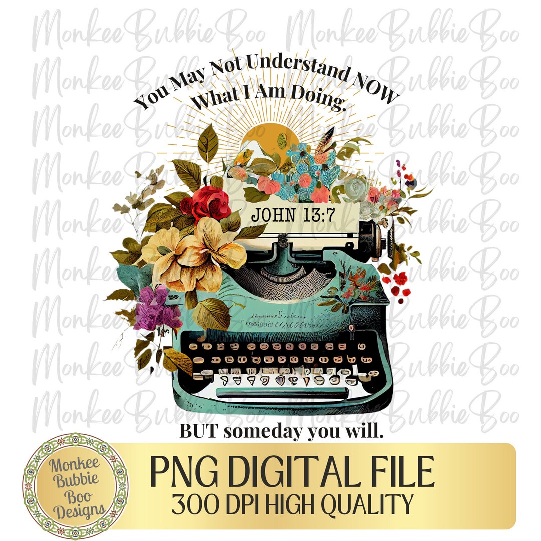 You Man Not Understand but You Will PNG, Bible Verse Png, Christian ...
