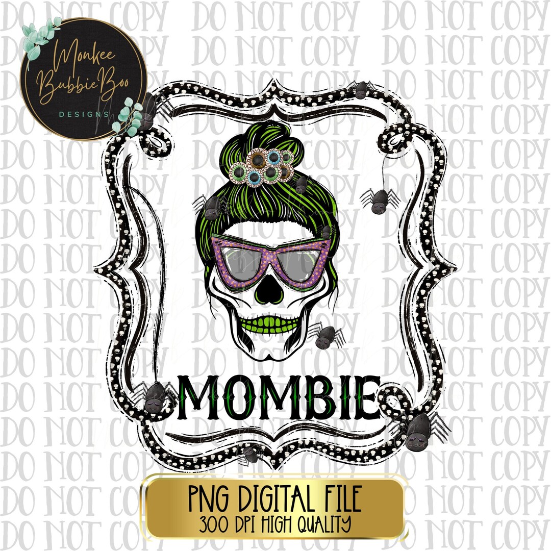Mombie Halloweenpng, Halloween PNG, Cute Halloween Png, Halloween Shirt ...