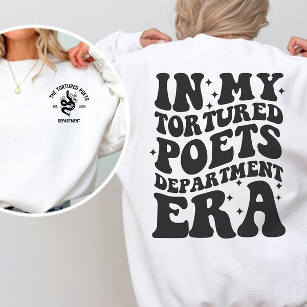 Tortured Poets Department Era Sweatshirt - Etsy