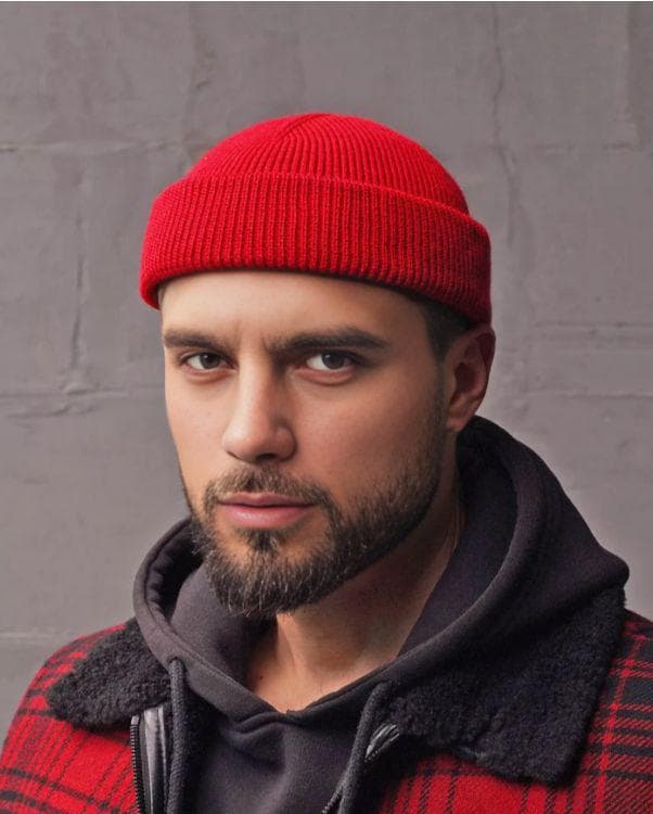 Fisherman Beanie / Trawler Hat / Docker Cap / Cotton Beanie / Knitted ...