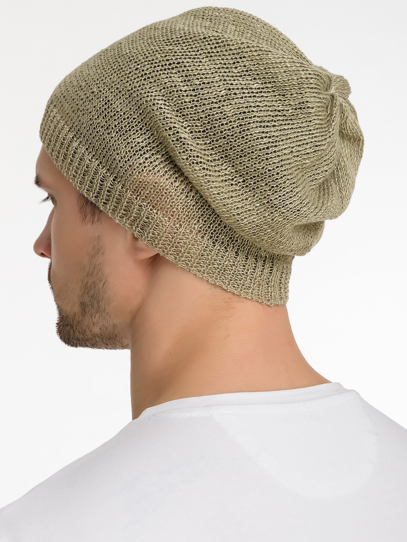 Summer Linen Beanie for Men / Summer Hat Breathable / Lightweight ...