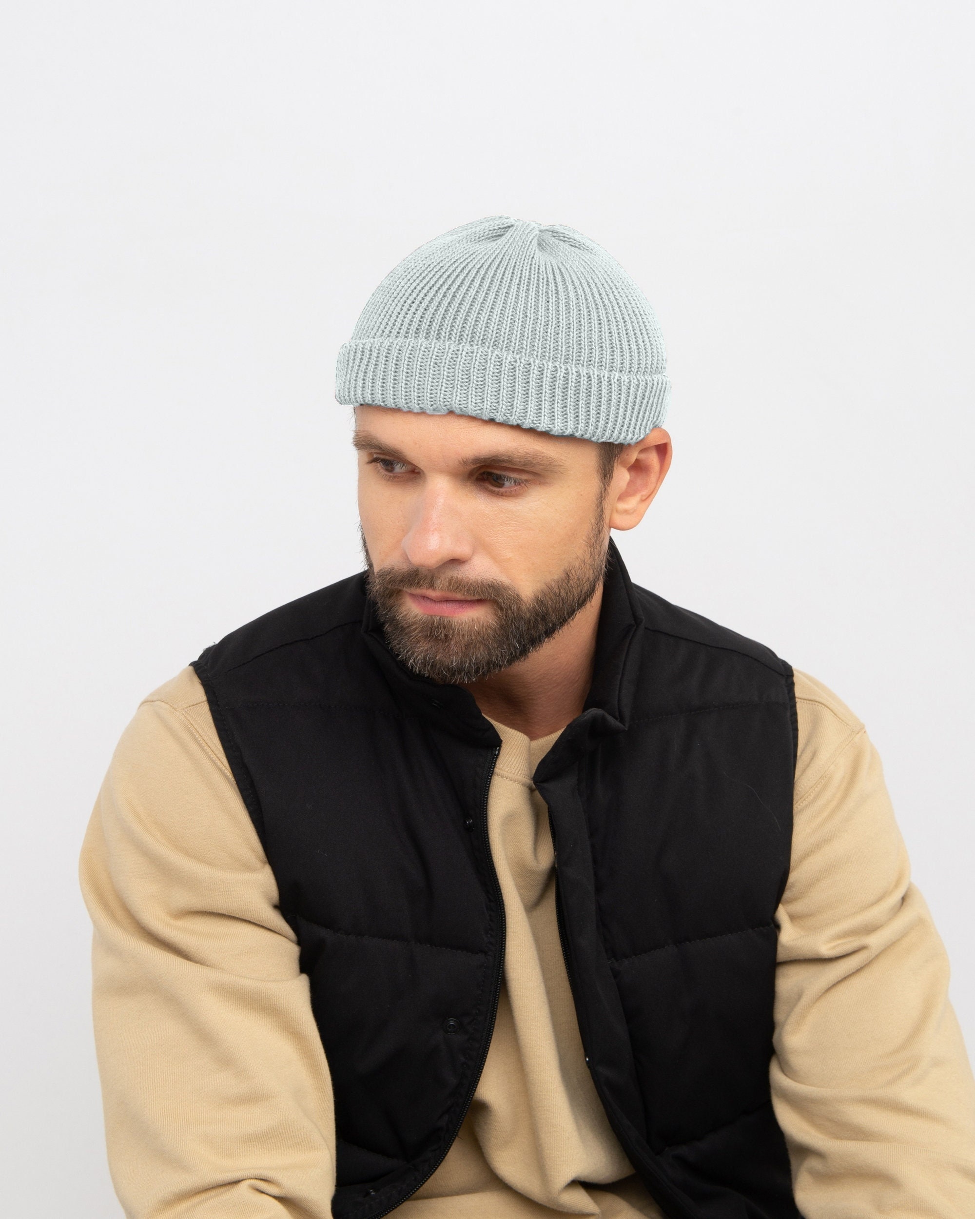 Fisherman Beanie / Trawler Hat / Docker Cap / Knit Beanie / Knitted Hat ...