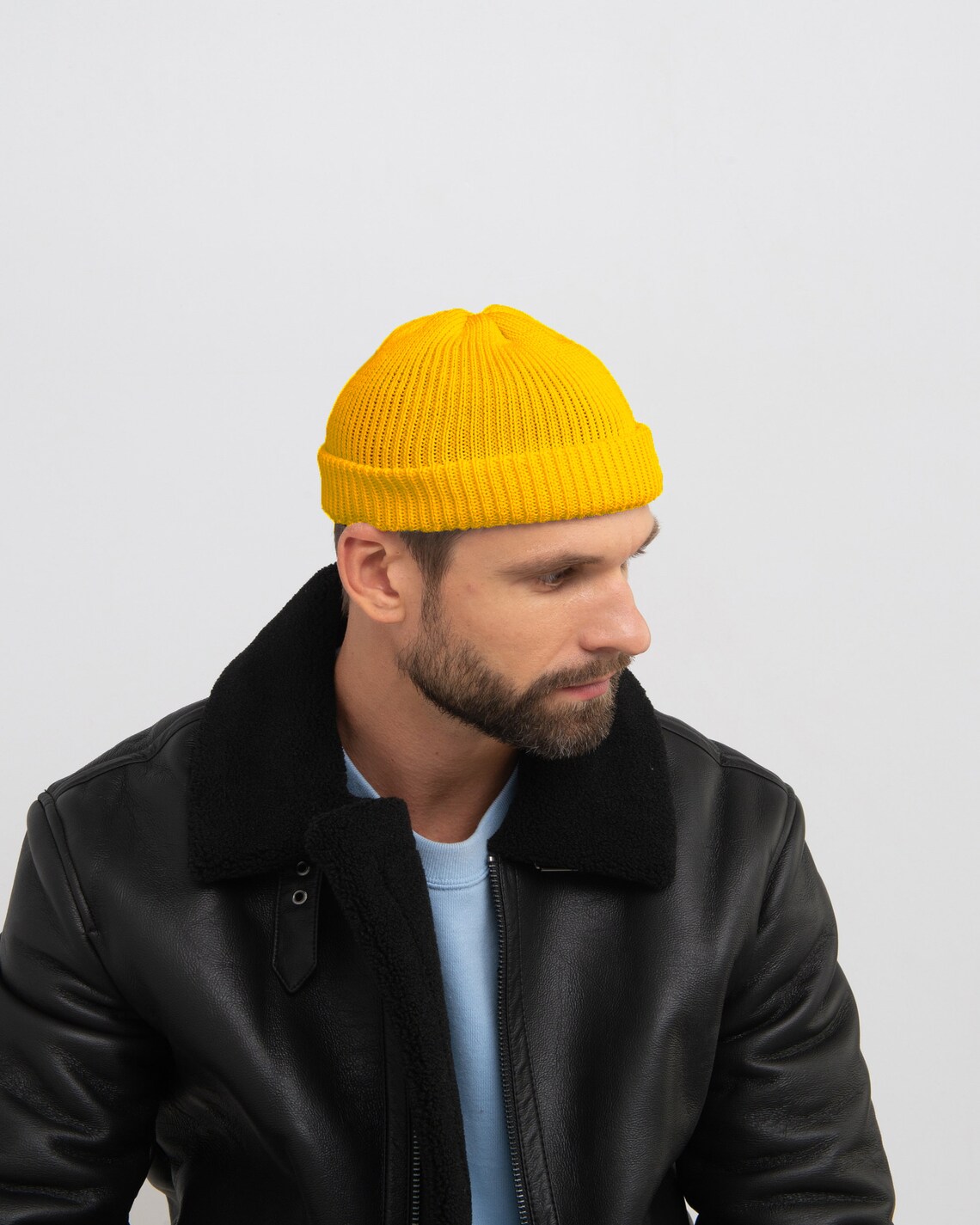 Fisherman Beanie / Trawler Hat / Docker Beanie / Knitted Handmade Hat ...