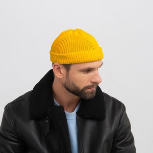 Fisherman Beanie / Trawler Hat / Docker Beanie / Knitted Handmade Hat ...