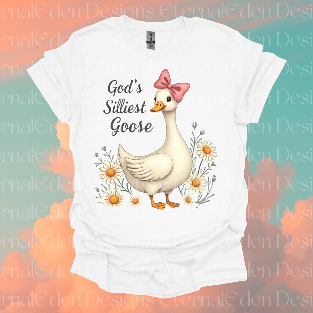God's Silliest Goose PNG, Funny Goose Png, Coquette Aesthetic Goose ...