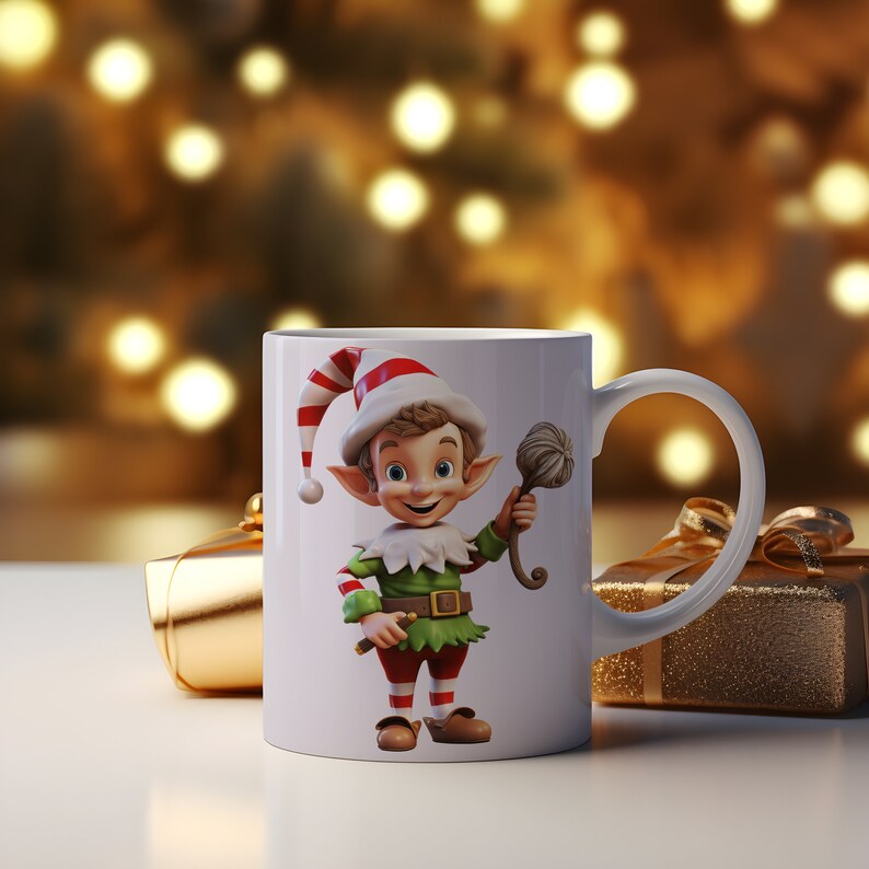 Elf PNG Clipart 3D Christmas Elf PNG Cute Christmas Character Cliparts ...