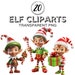 Elf PNG Clipart 3D Christmas Elf PNG Cute Christmas Character Cliparts ...