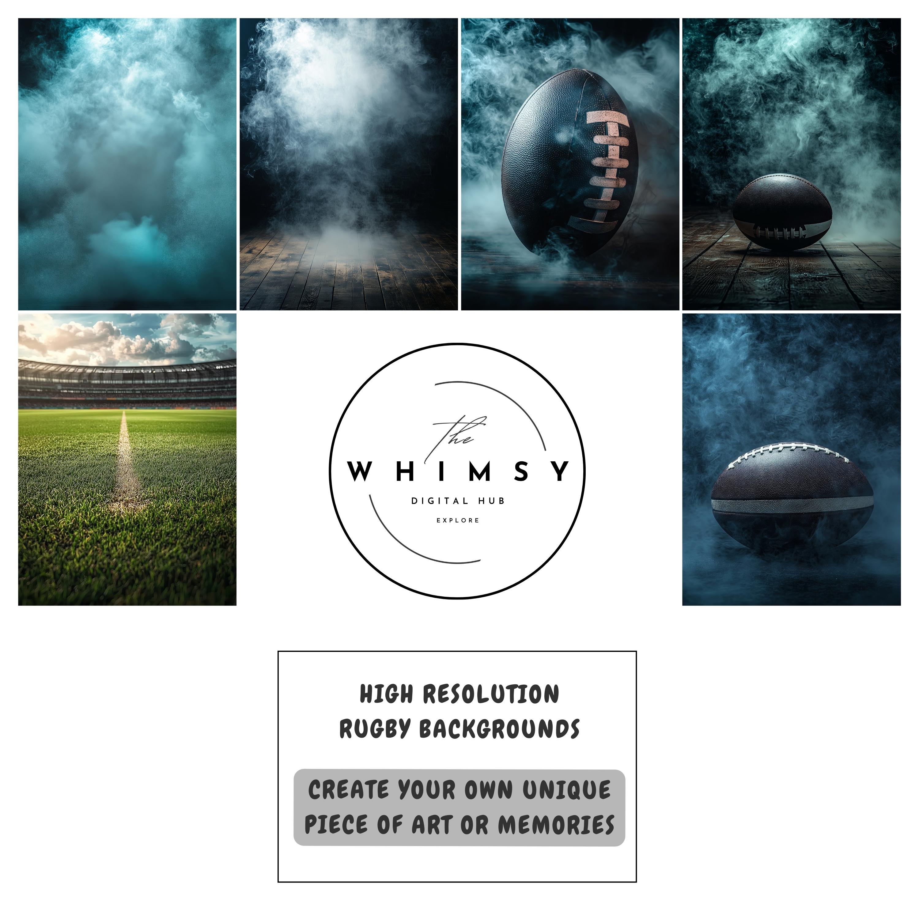 Rugby Background Sport Digital Backdrop Rugby Backdrop Sports Photo ...