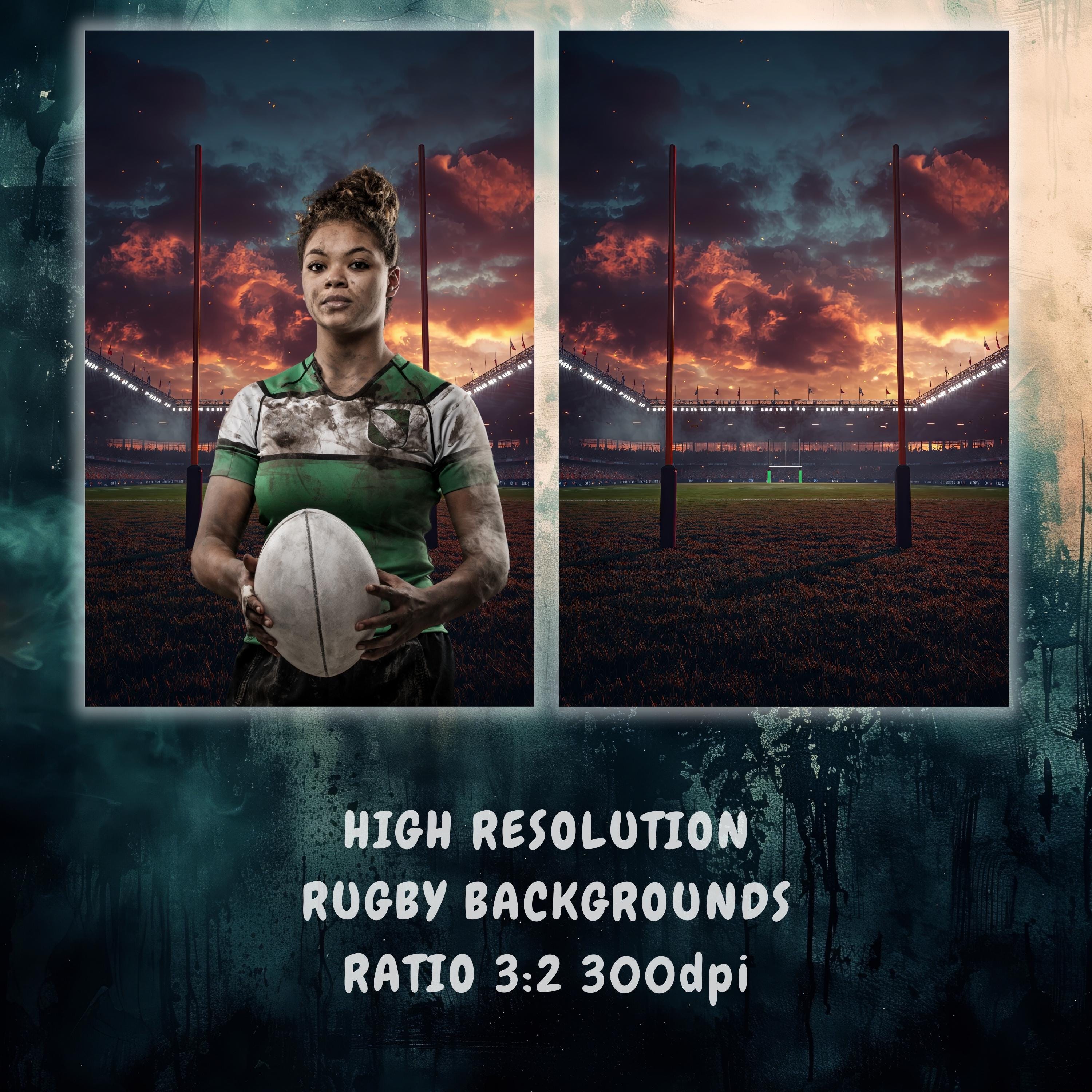 Rugby Background Sport Digital Backdrop Rugby Backdrop Sports Photo ...