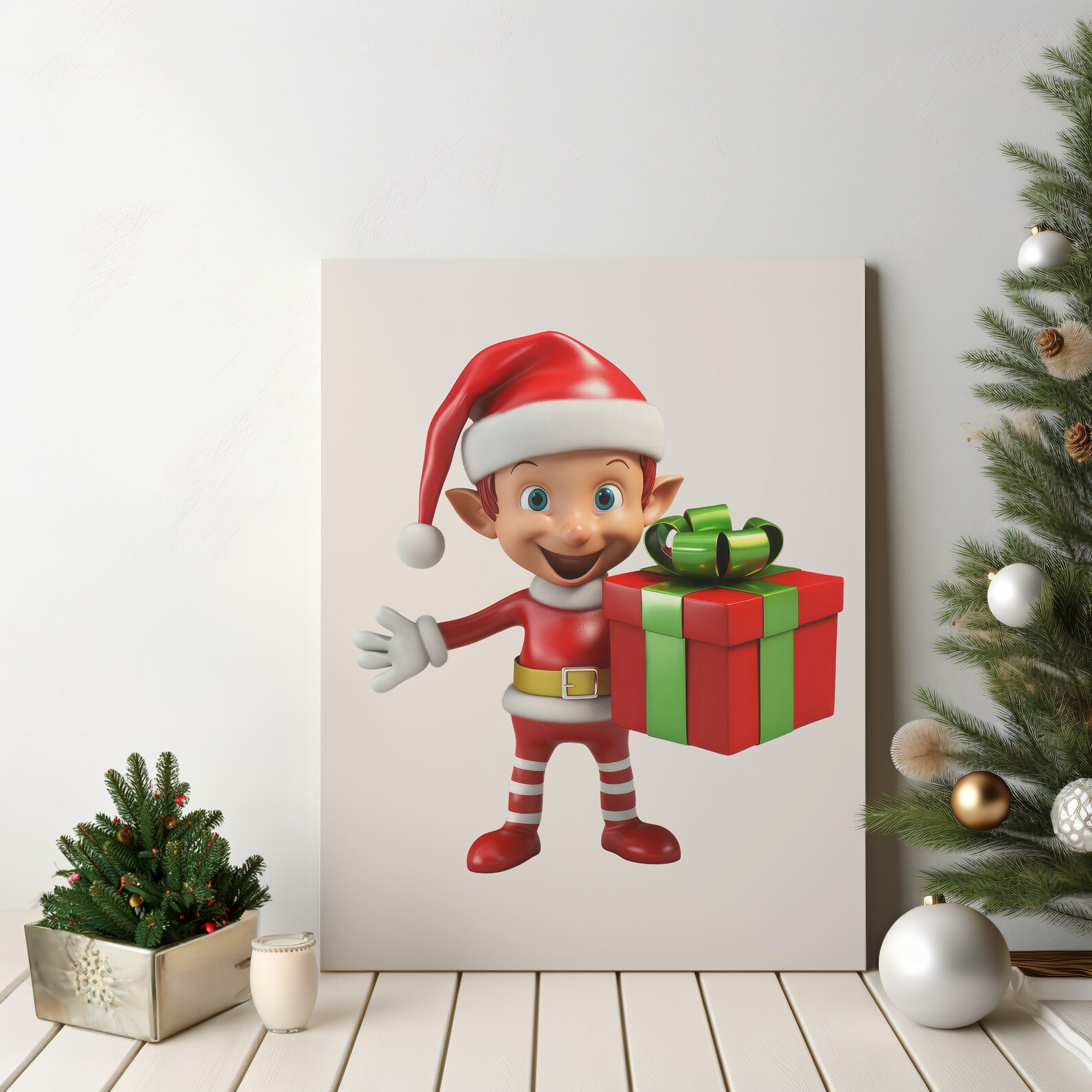 Elf PNG Clipart 3D Christmas Elf PNG Cute Christmas Character Cliparts ...