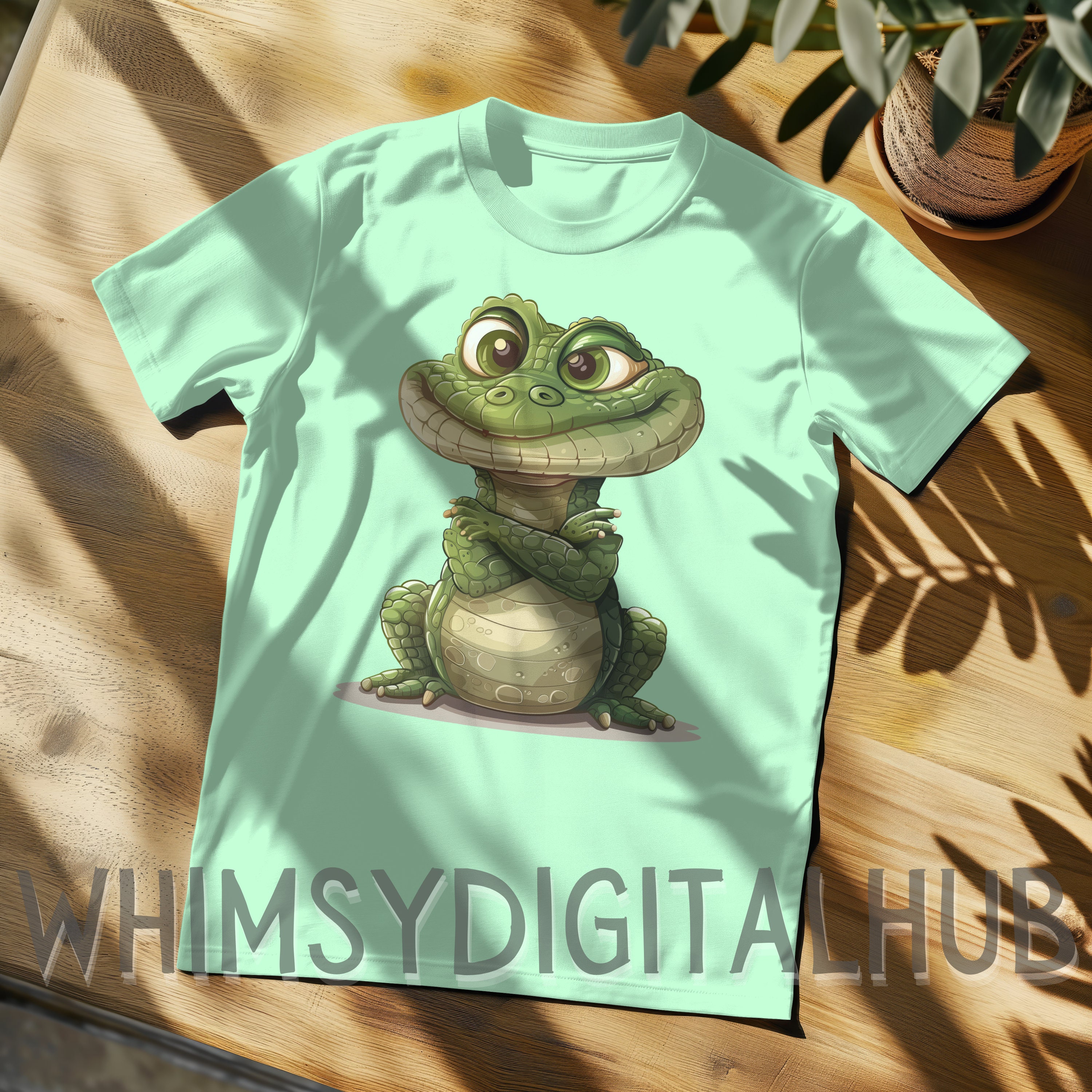 Baby Crocodile Clipart PNG Watercolor Crocodile Png Bundle Cute ...