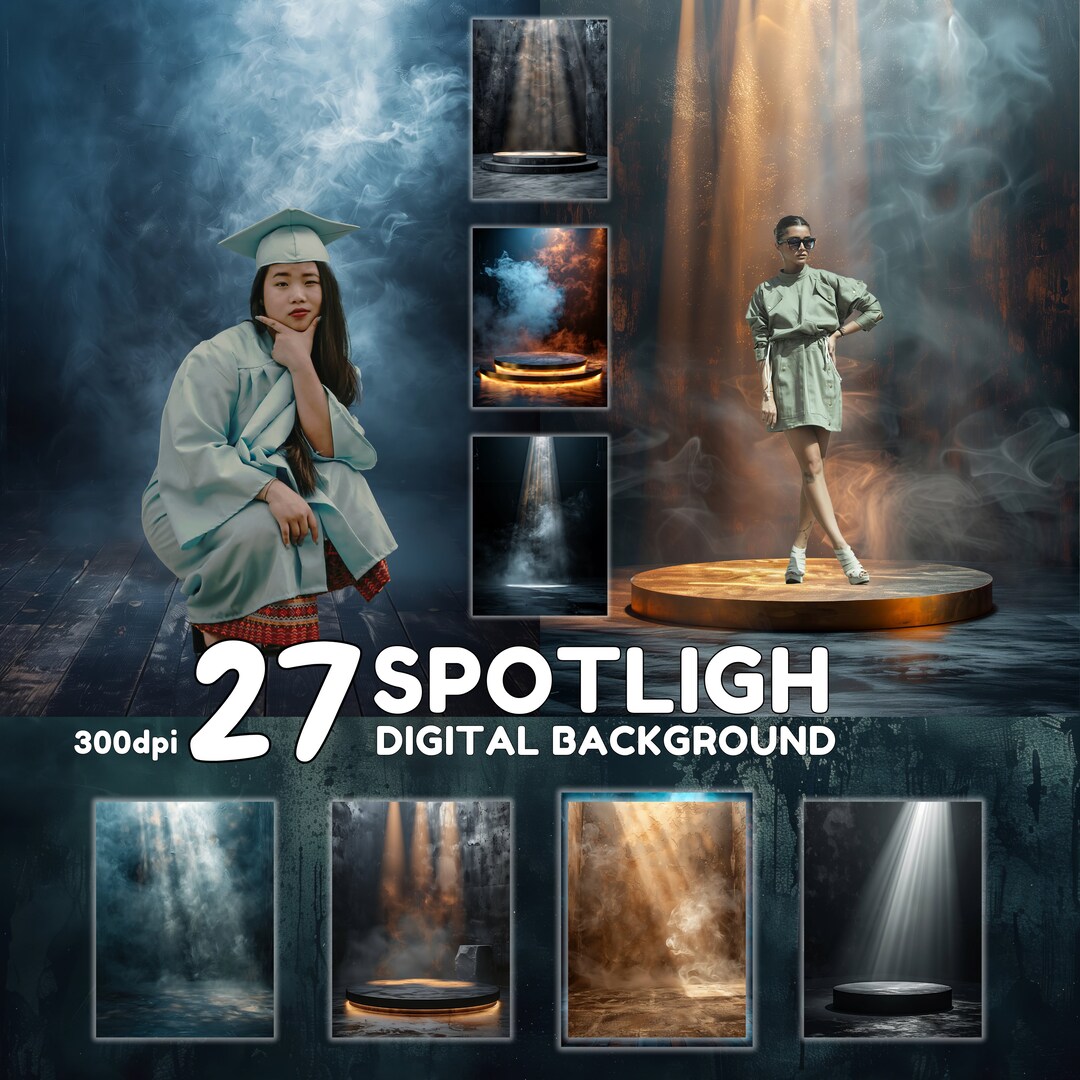 Light Decorating Backdrop Lights Digital Background Photoshop Spotlight ...