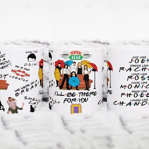 Friends TV Show Themed Coffee Mug | PIVOIT | Smelly Cat | Large Coffee ...