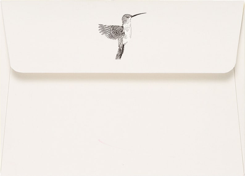 Hummingbird Note Cards - Etsy