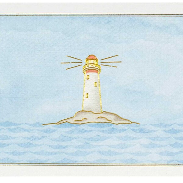Lighthouse Note Cards - Etsy